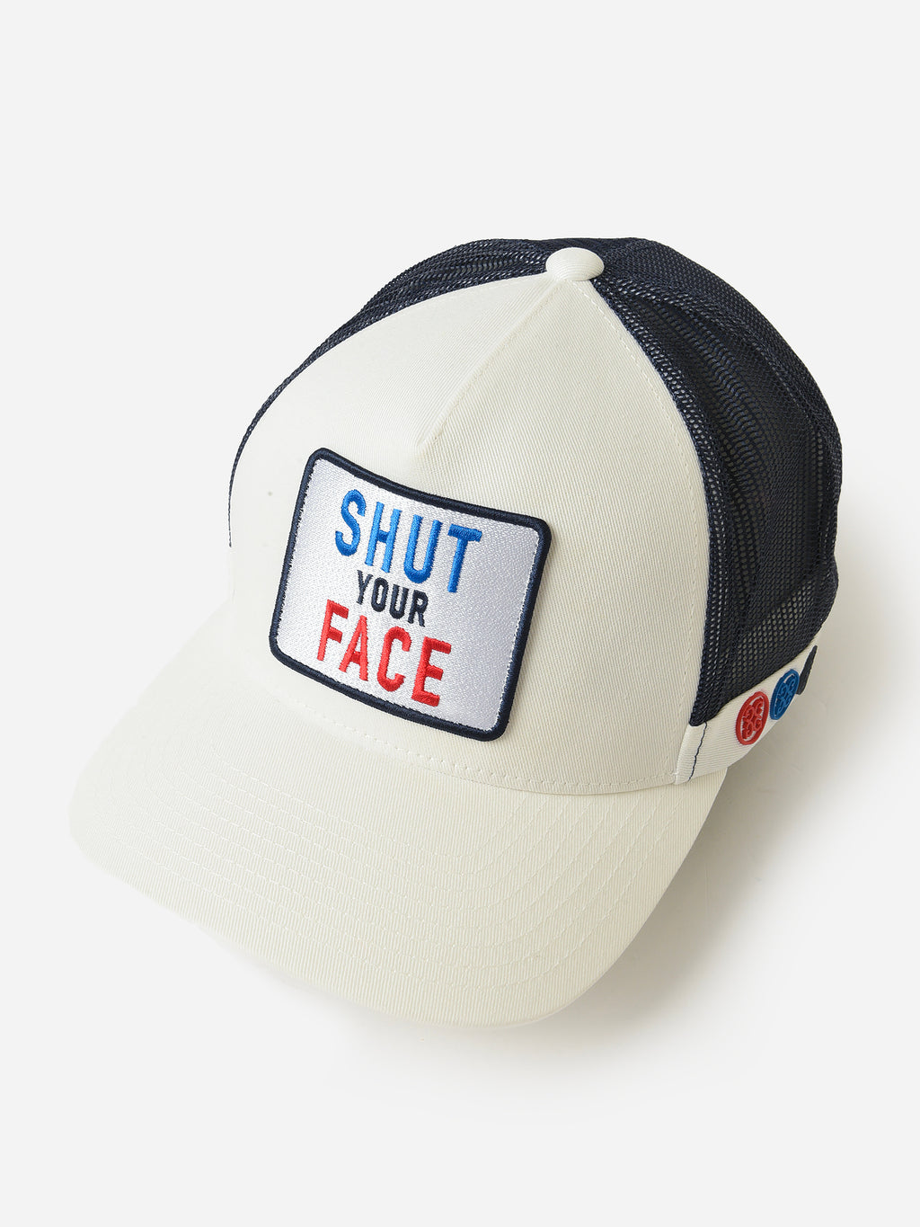 G/FORE Shut Your Face Cotton Twill Trucker Hat – Saint Bernard