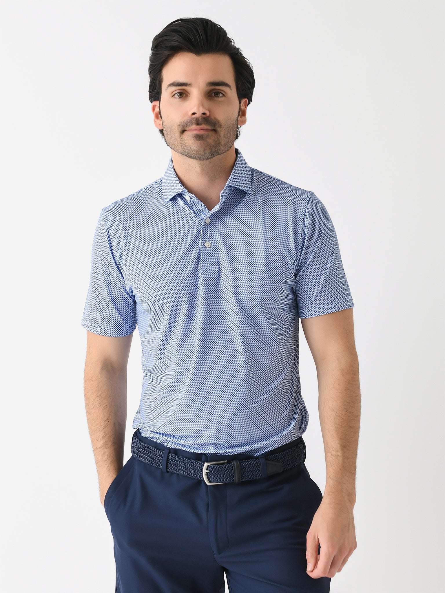 Holderness + Bourne Men's The Collins Polo | $115.00 | Saint Bernard