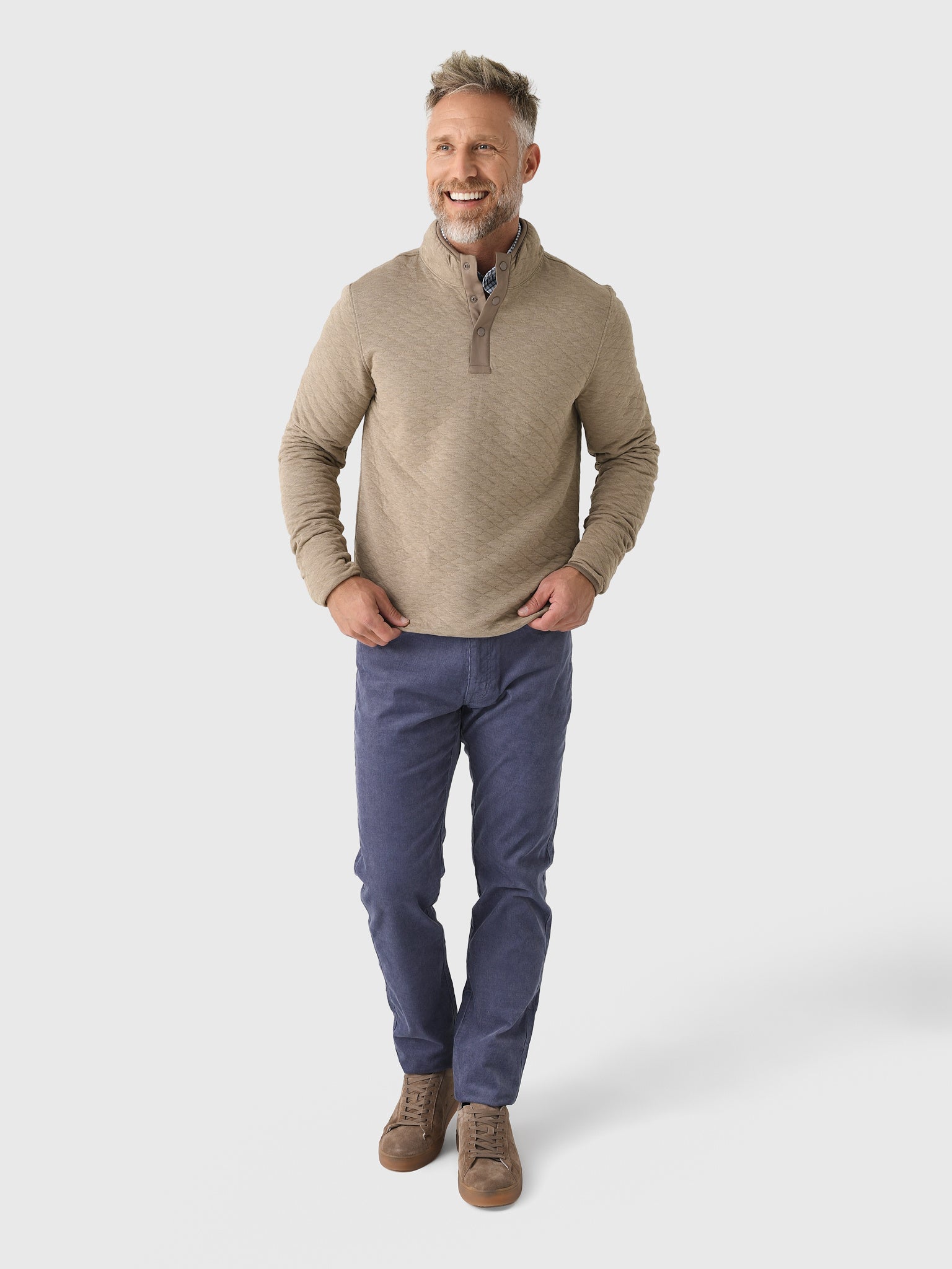 Holderness + Bourne Men's The Sullivan Pullover | $160.00 | Saint Bernard