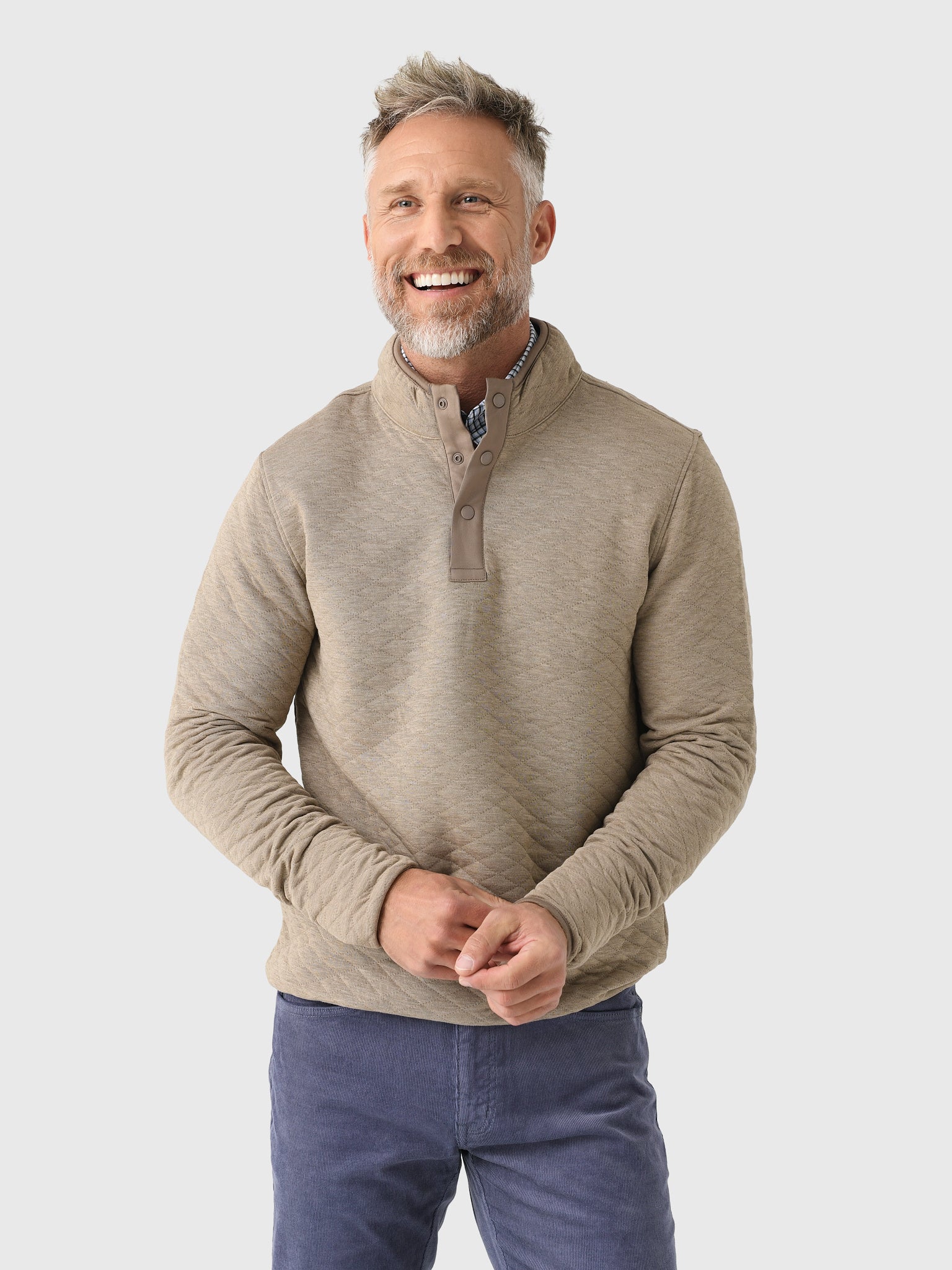 Holderness + Bourne Men's The Sullivan Pullover | $160.00 | Saint Bernard