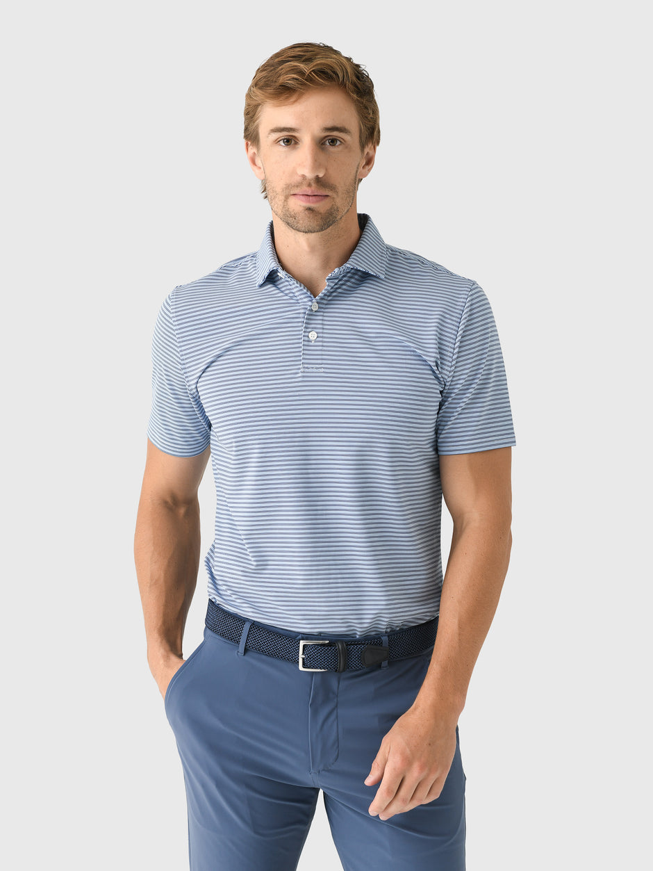 Peter Millar Crown Sport Men's Perth Cross-Hatch Performance Quarter ...