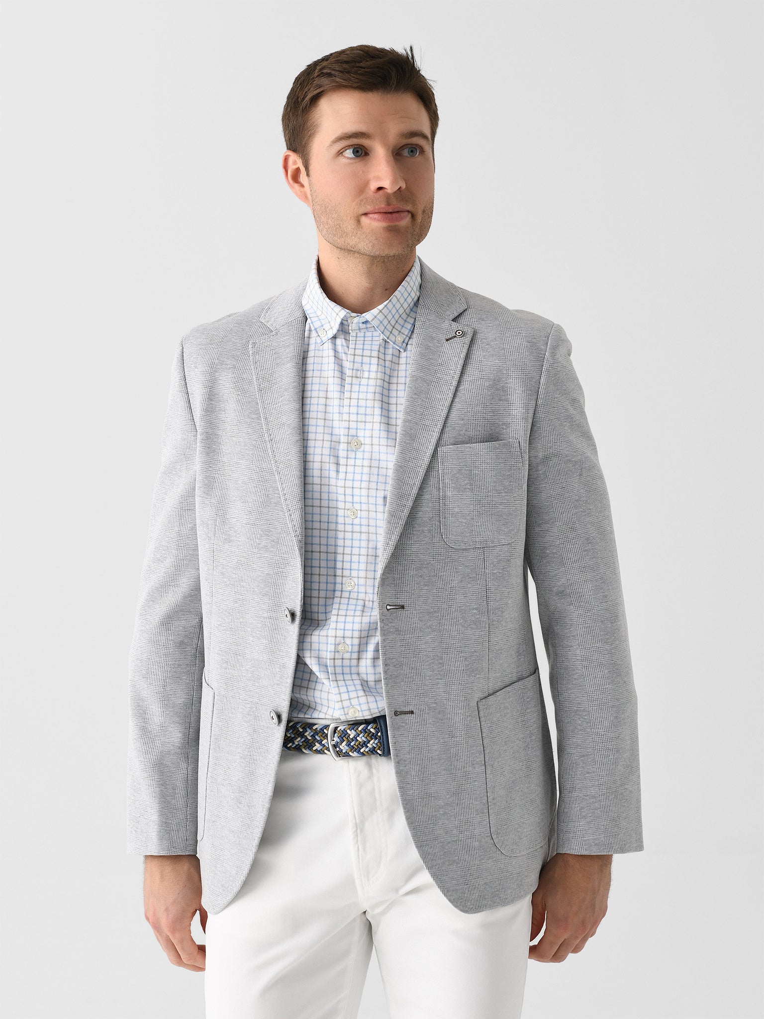 Blue Industry Men's Stretch Jacket | $425.00 | Saint Bernard