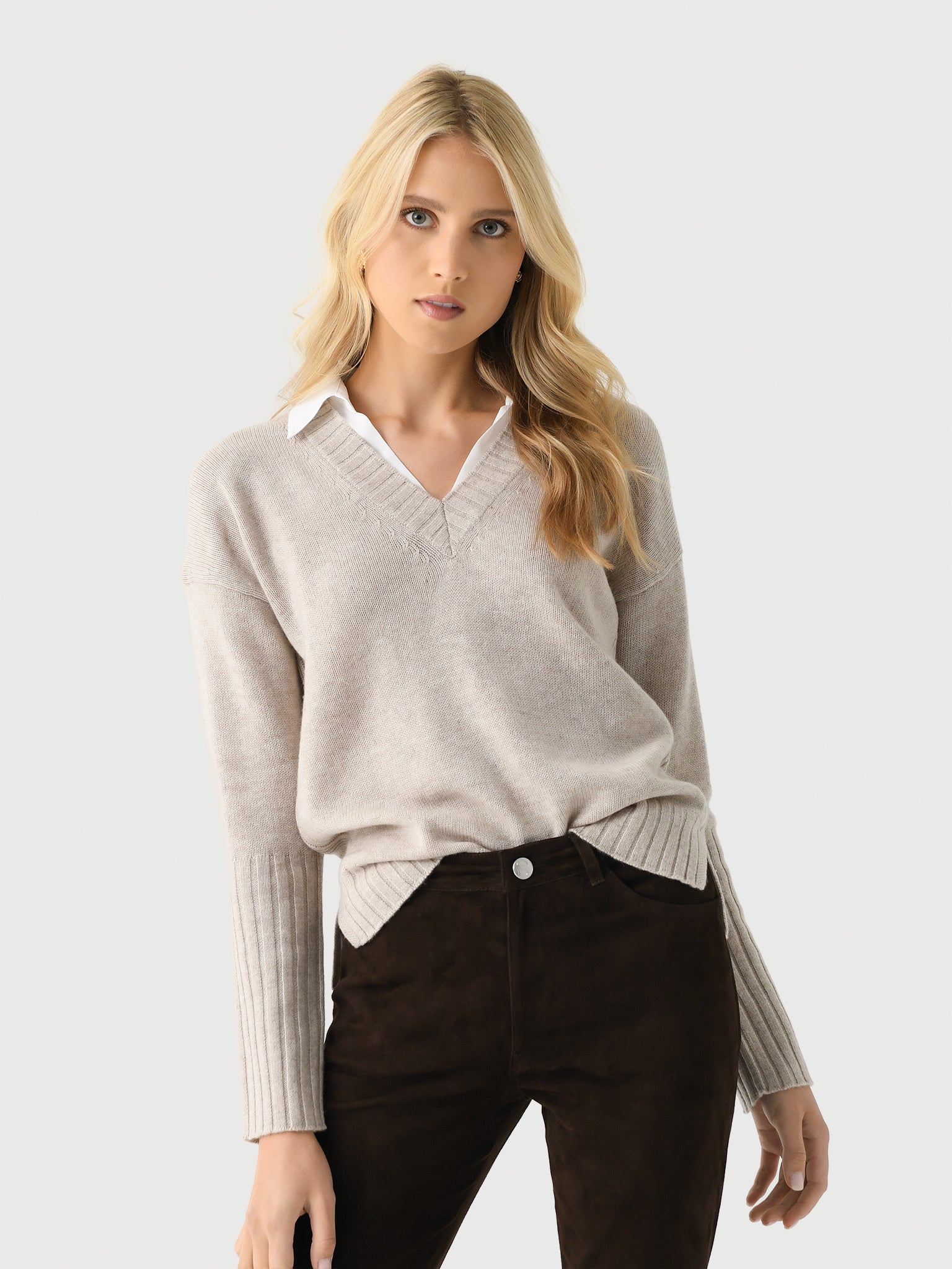 Brochu Walker Women's The Tatum Layered V-Neck Looker | $398.00 | Saint ...