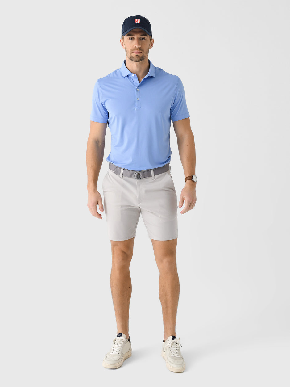 Peter Millar Crown Sport Men's Perth Sugar Stripe Performance Quarter ...