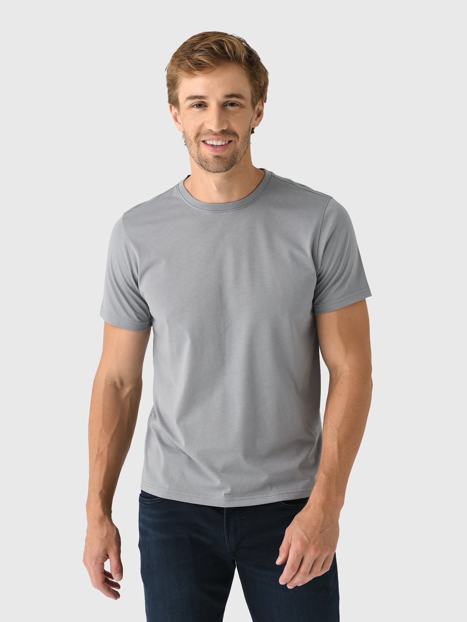 Orchard + Broome Men's Orchard Pima Cotton Tee | $80.00 | Saint Bernard