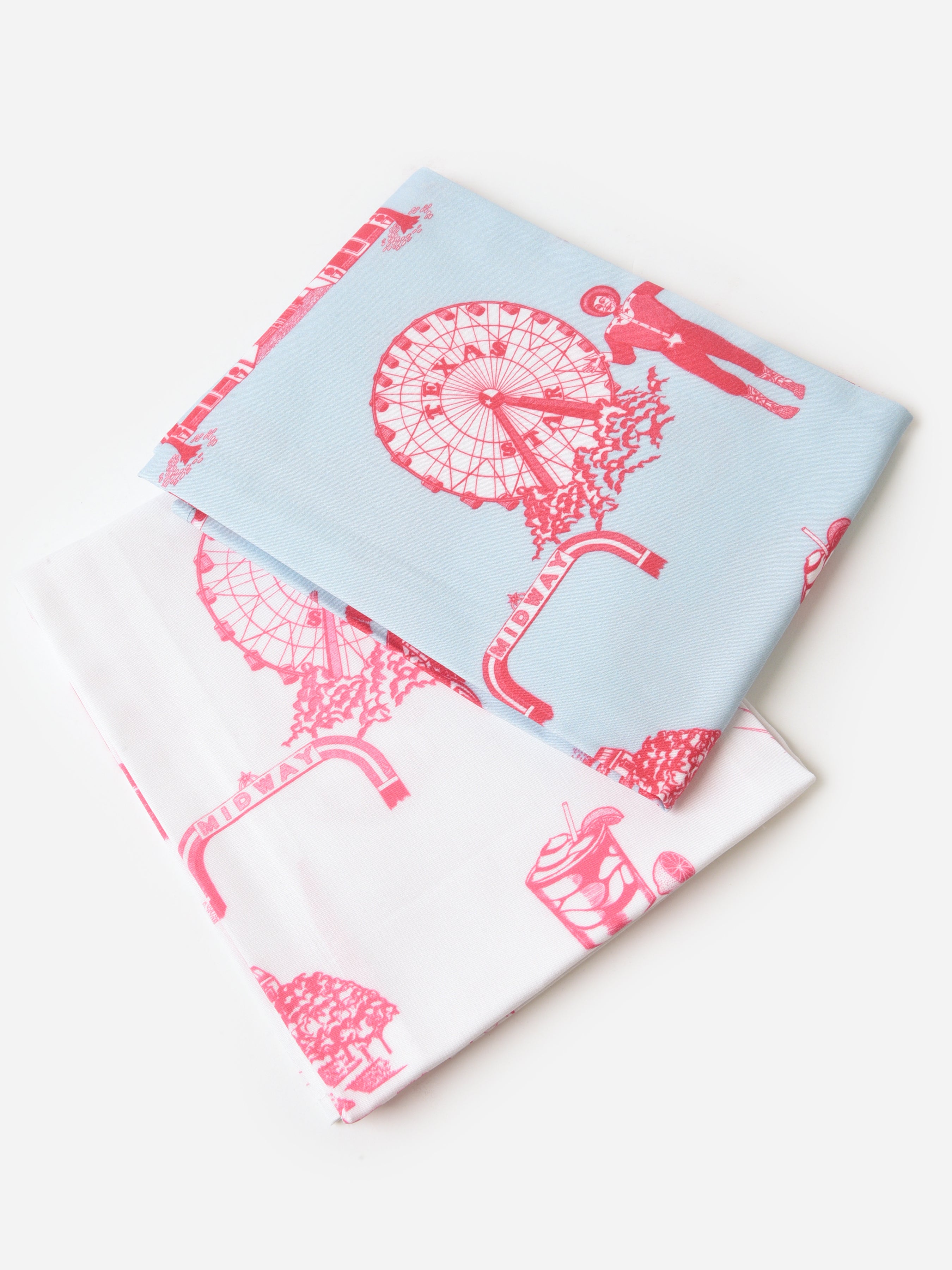 Katie Kime Dallas Toile Tea Towel Set | $58.00 | Saint Bernard