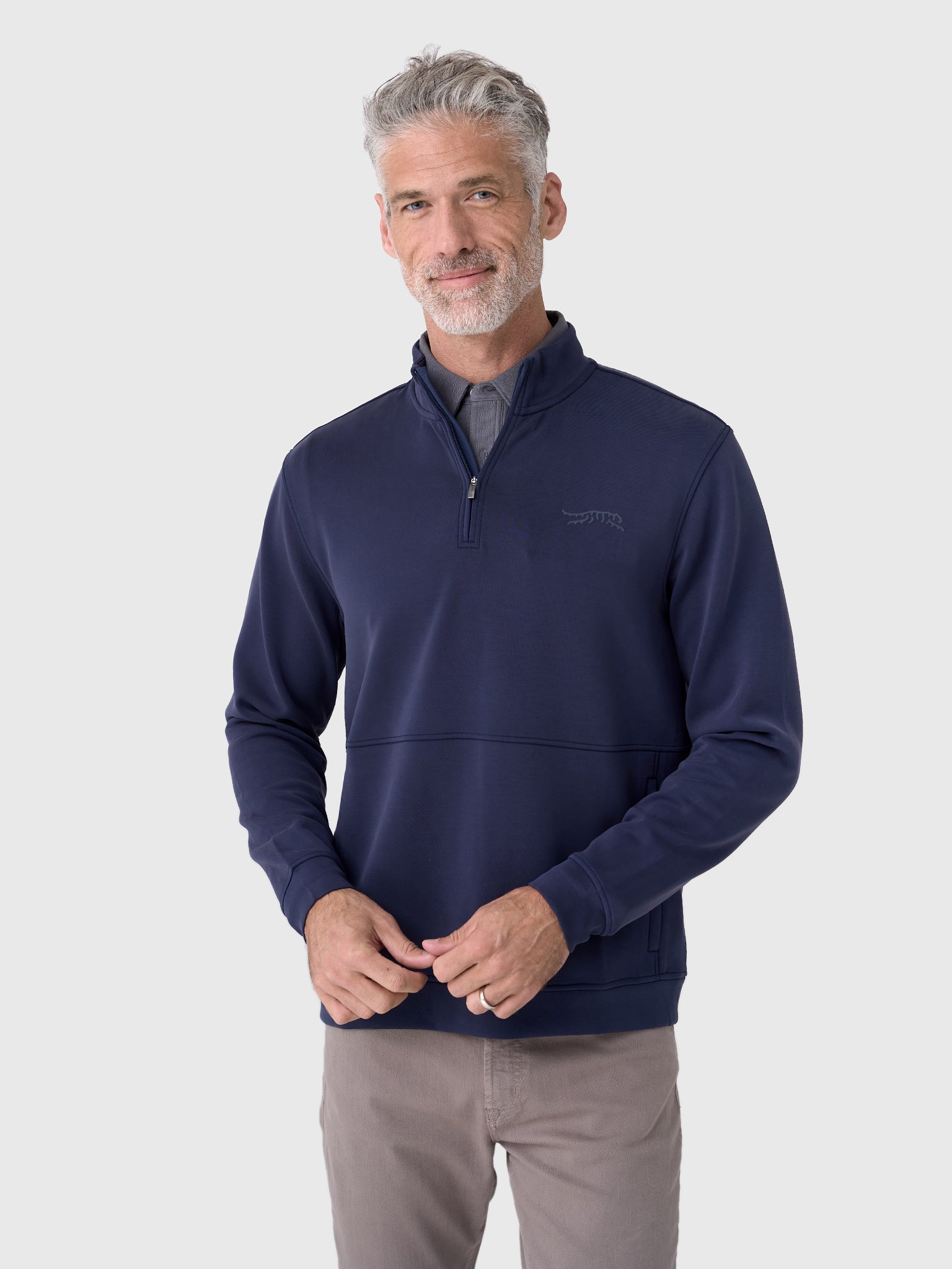 Sun Day Red Men's Pacific Luxe Quarter-Zip – Saint Bernard