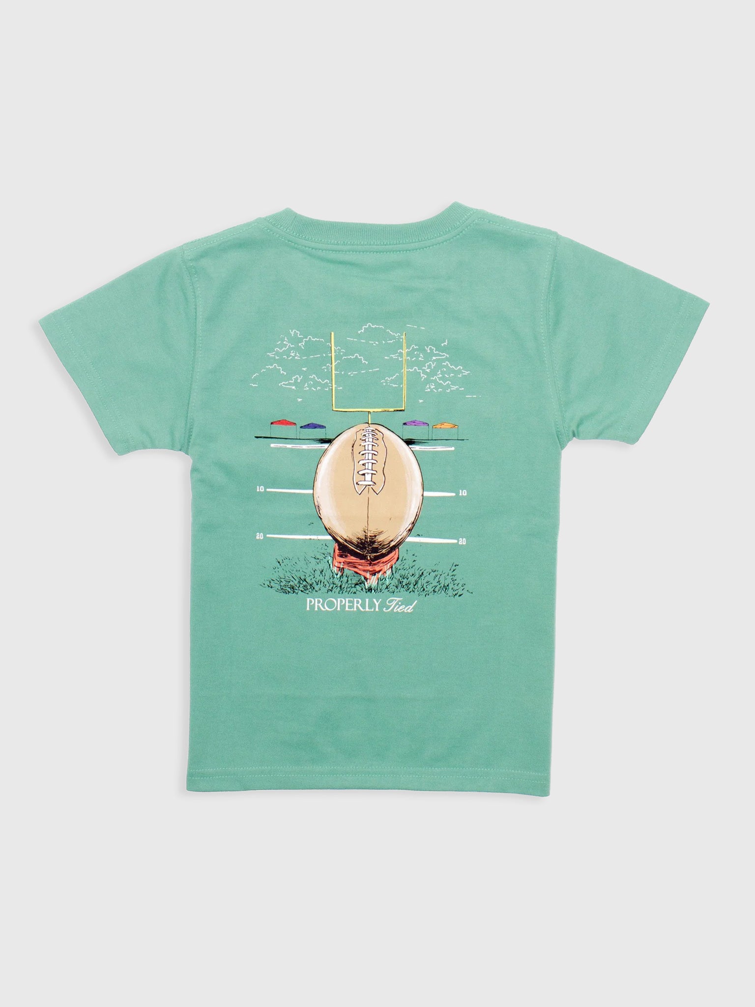 Properly Tied Boys' Field Goal Short Sleeve Tee | $28.00 | Saint Bernard