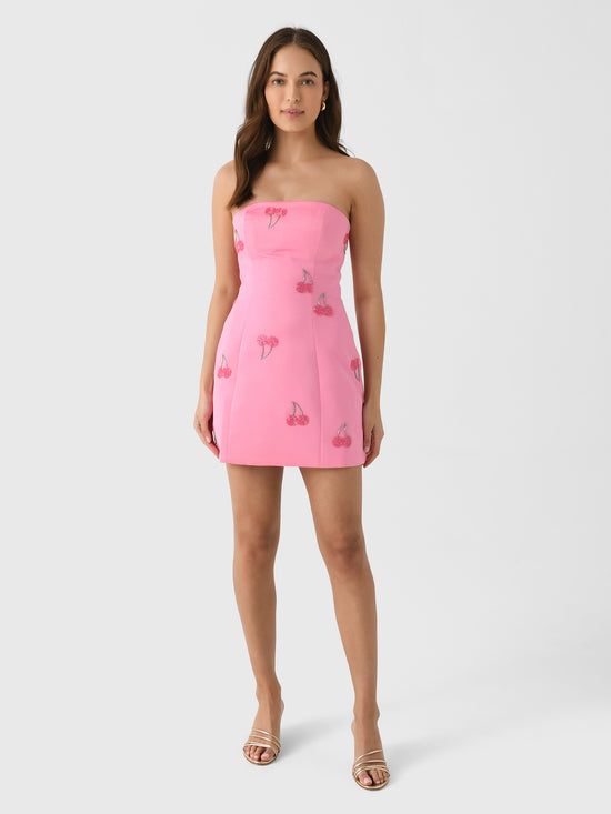 Leo Lin Women's Roselle Embellished Bustier Mini Dress | $397.90 ...
