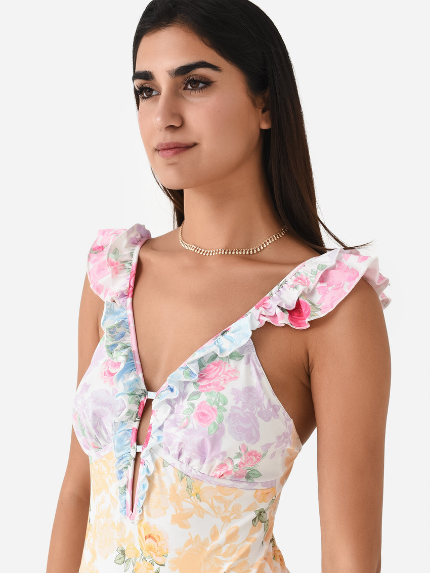 LoveShackFancy Women's Tibbie One-Piece Swimsuit – Saint Bernard