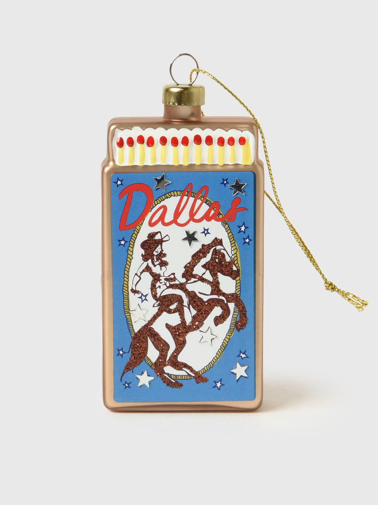 Furbish Matchbook Ornament – Saint Bernard