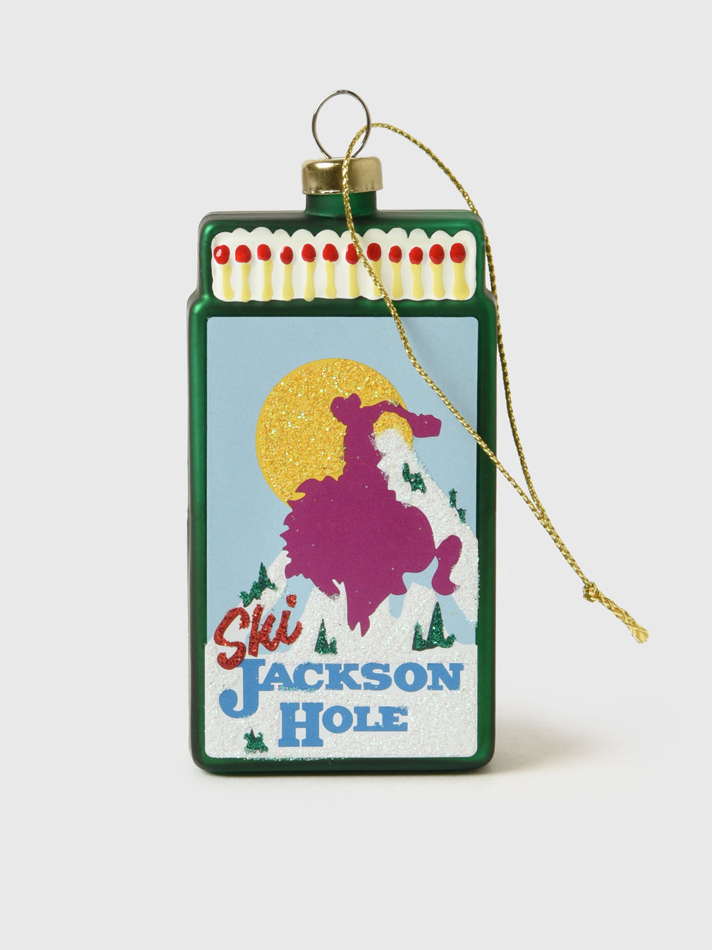 Furbish Matchbook Ornament – Saint Bernard