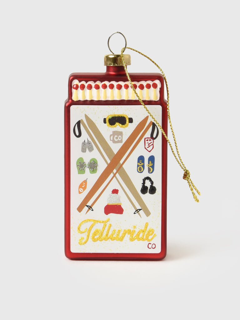 Furbish Matchbook Ornament – Saint Bernard