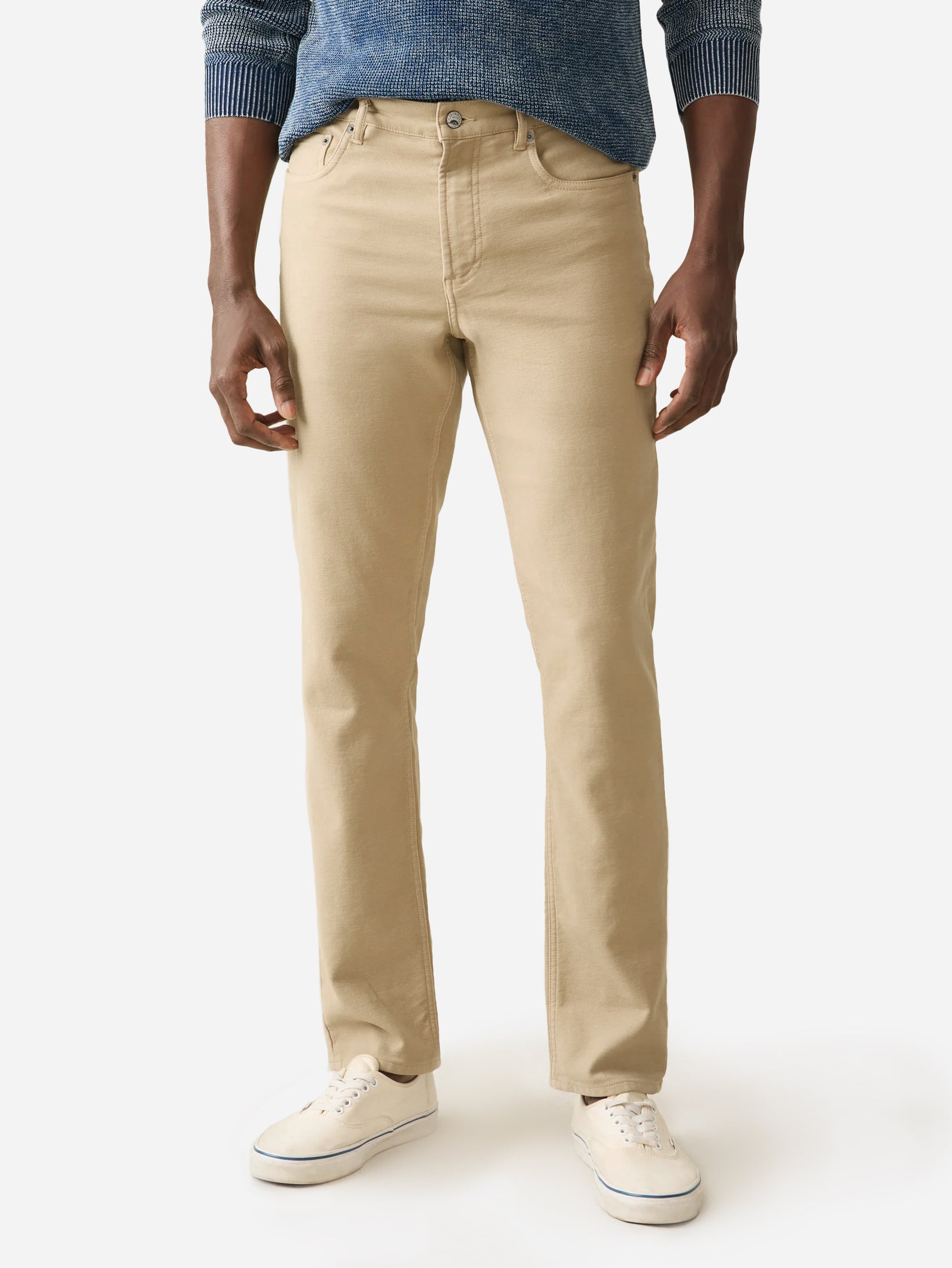 Faherty Brand Men's Stretch Terry 5-Pocket Pant | $83.90 | Saint Bernard