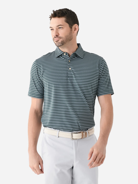 Peter Millar Crown Sport Men's Drum Performance Jersey Polo – Saint Bernard