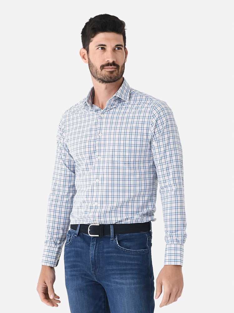 Peter Millar Crown Men's Hulbert Performance Poplin Sport Shirt – Saint ...
