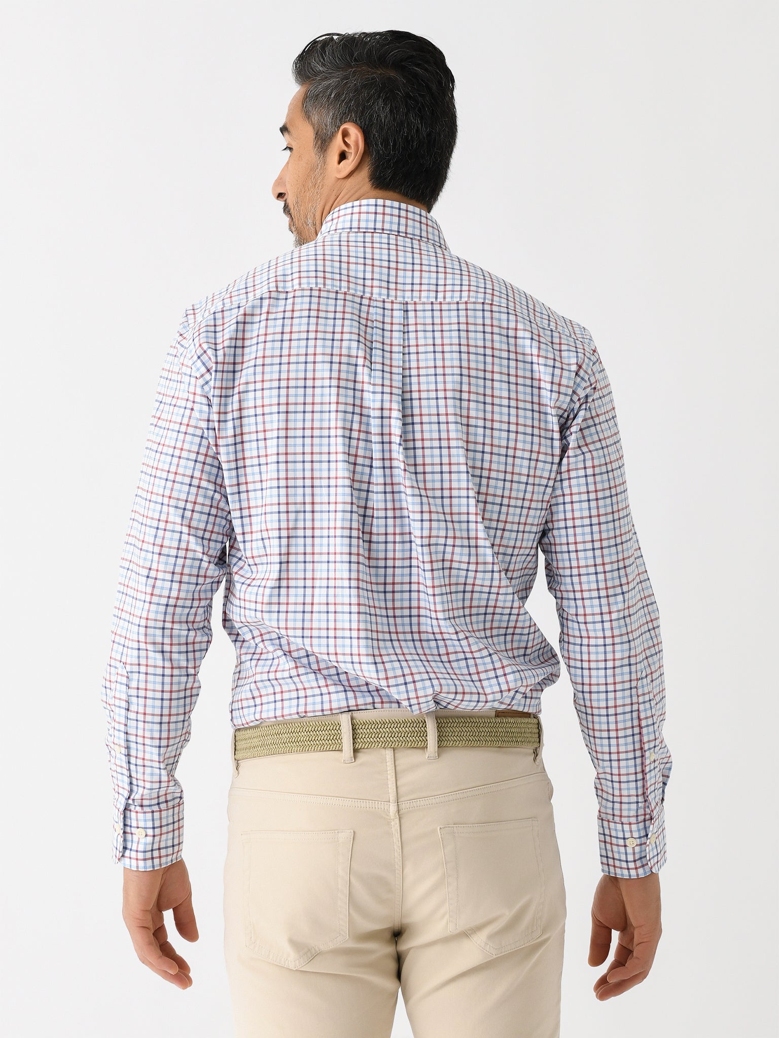 Peter Millar Crown Men's Calgary Crown Lite Cotton-Stretch Sport Shirt ...