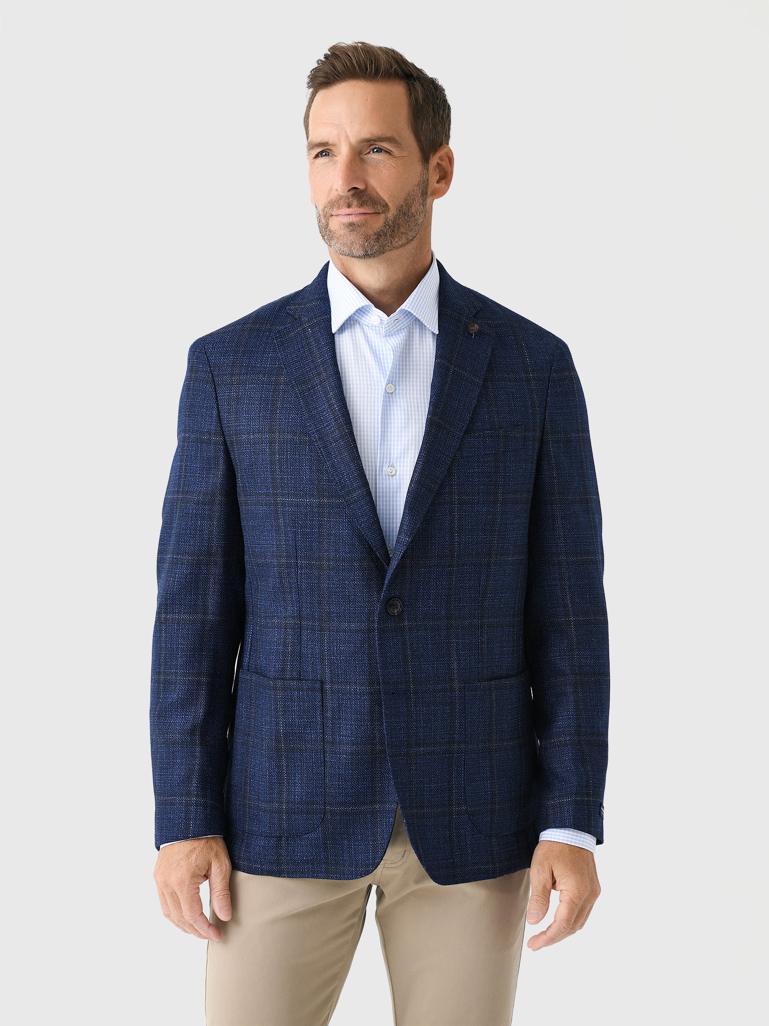 Peter Millar Crown Crafted Men's Clyde Plaid Soft Jacket | $1,295.00 ...