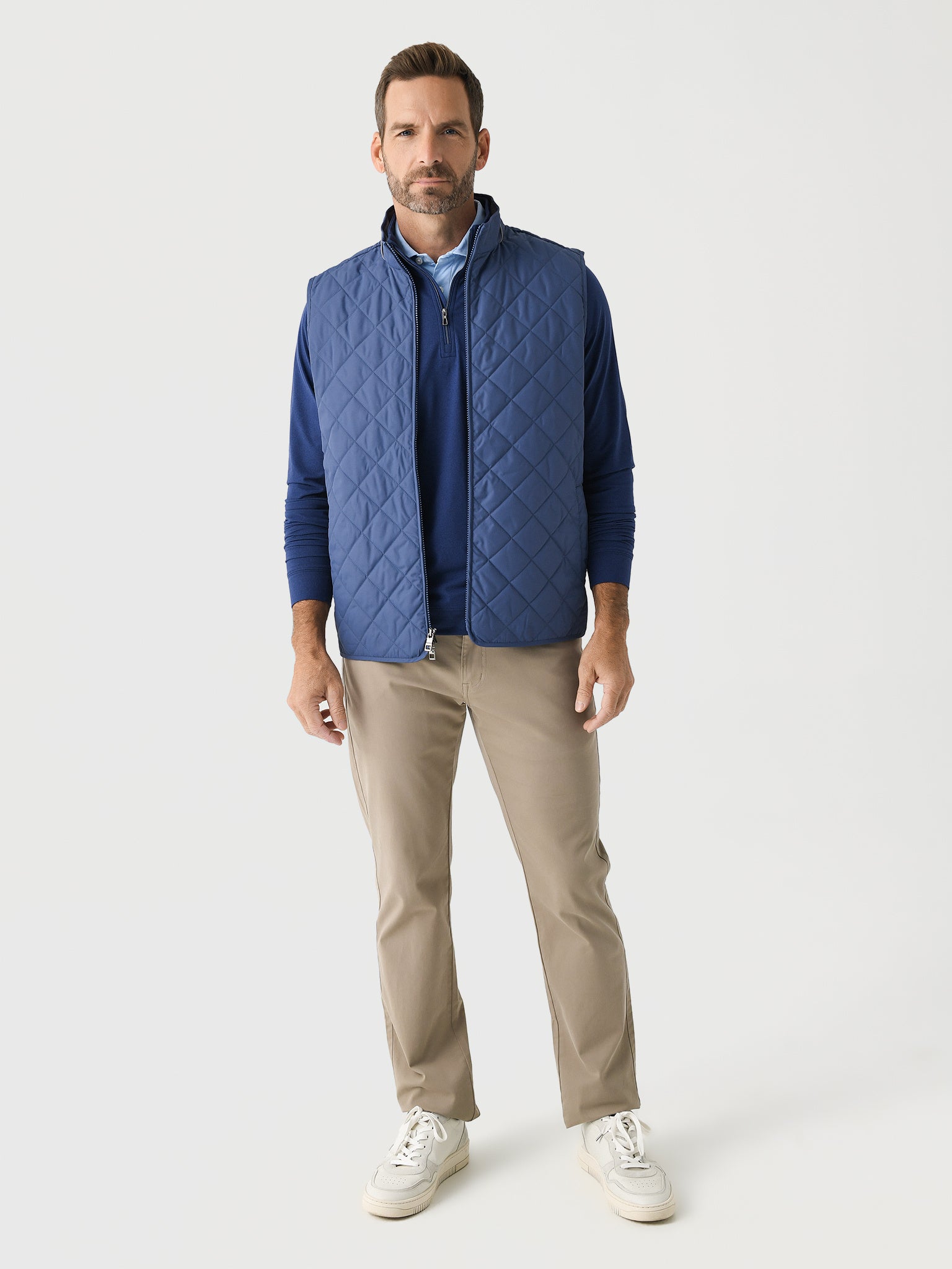 Peter Millar Crown Men's Essex Vest | $245.00 | Saint Bernard