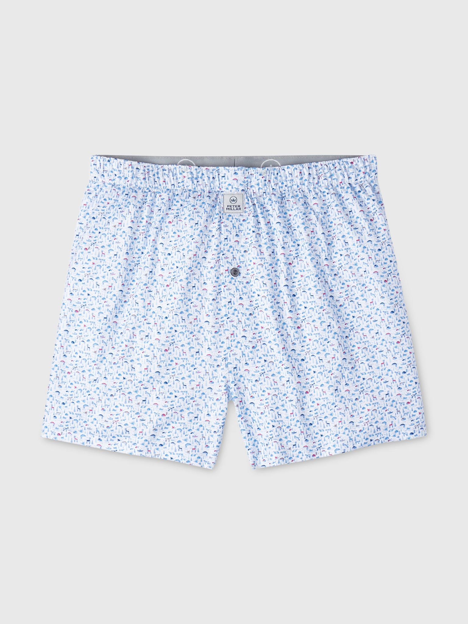 Peter Millar Crown Sport Men's On The Hunt Performance Boxer Short ...