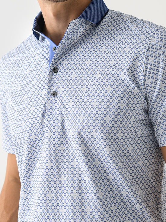 Greyson Men's Two Wolves Polo | $118.00 | Saint Bernard