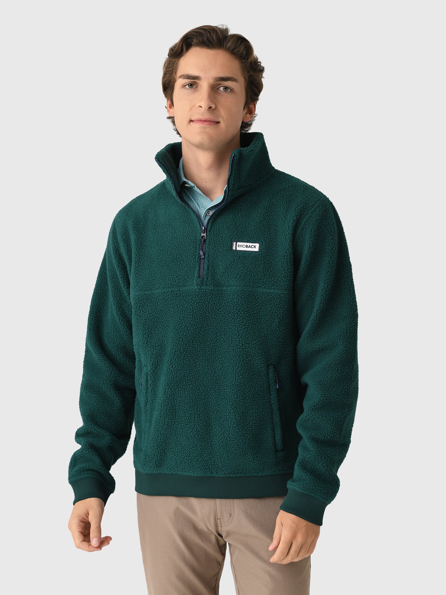 Rhoback Men's Summit Fleece Pullover – Saint Bernard