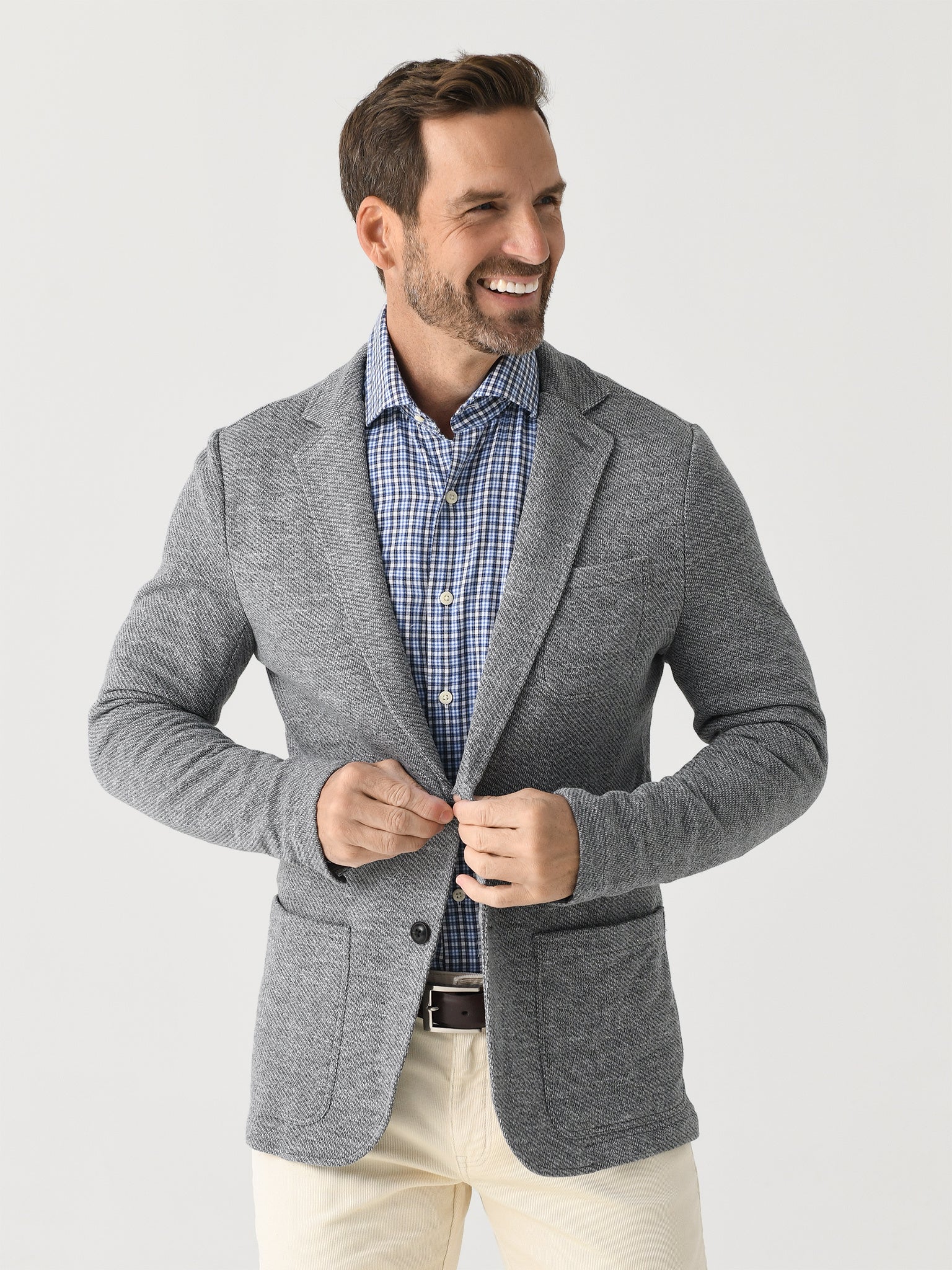 Faherty Brand Men's Inlet Knit Blazer | $198.00 | Saint Bernard