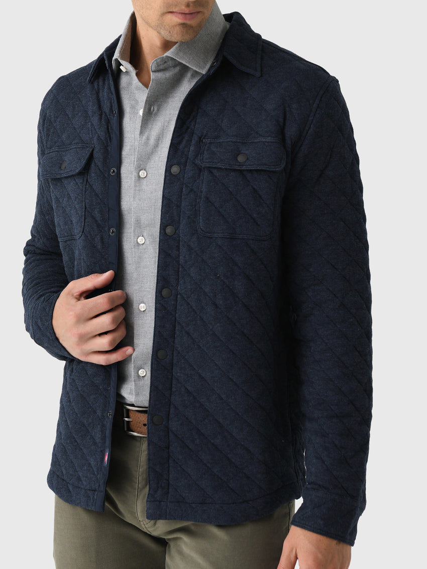 Faherty Brand Men's Epic Quilted Fleece CPO – Saint Bernard