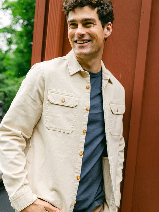 Faherty Brand Men's High Standard Canvas CPO – Saint Bernard
