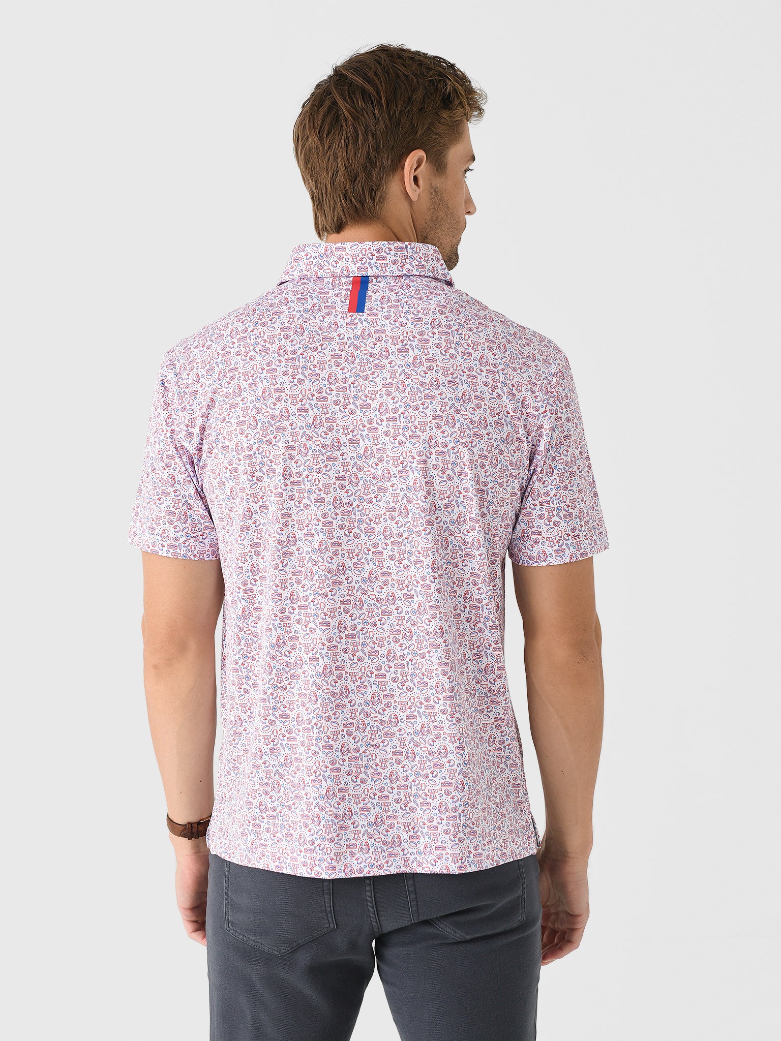 Rhoback Men's The Jawn Performance Polo | $98.00 | Saint Bernard