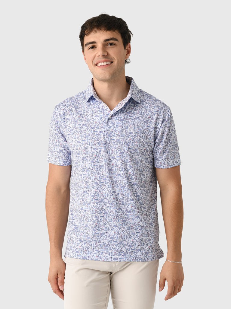 Rhoback Men's The Houston Polo – Saint Bernard