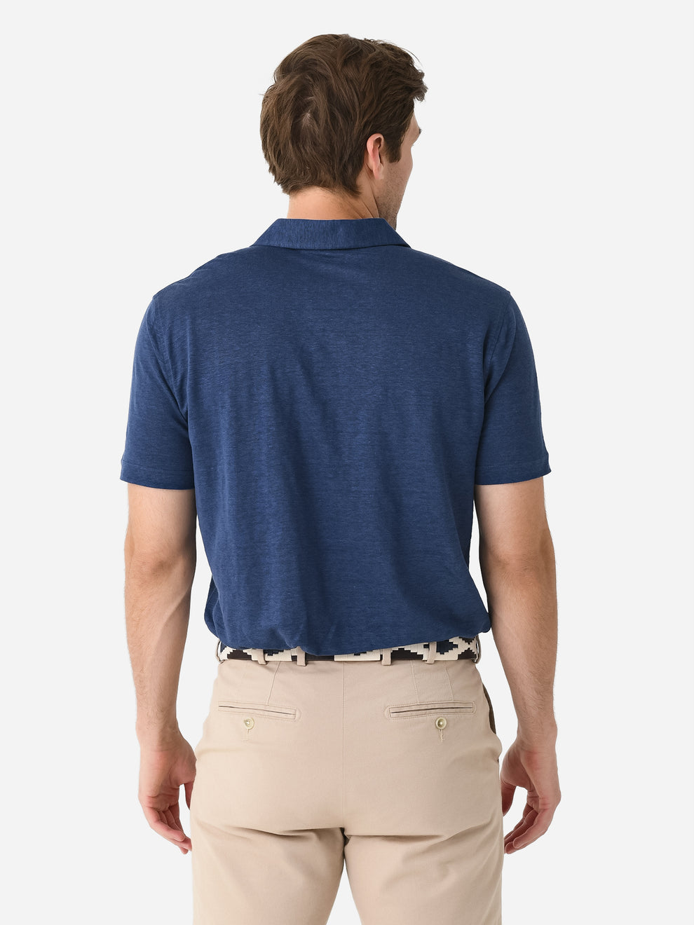 Peter Millar Crown Crafted Men's Coastline Short Sleeve Linen Riviera ...