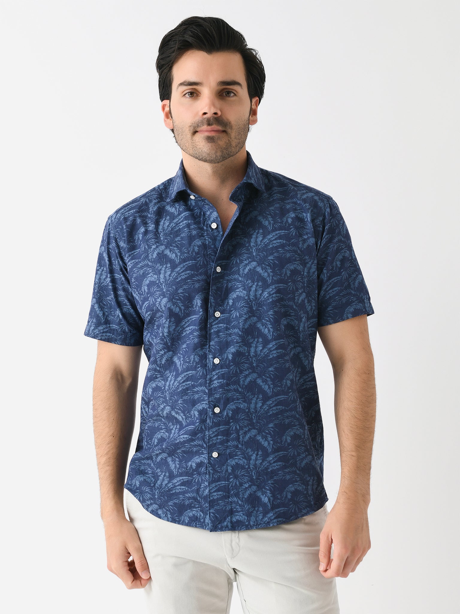 Peter Millar Crown Crafted Men's Marius Cotton Sport Shirt – Saint Bernard