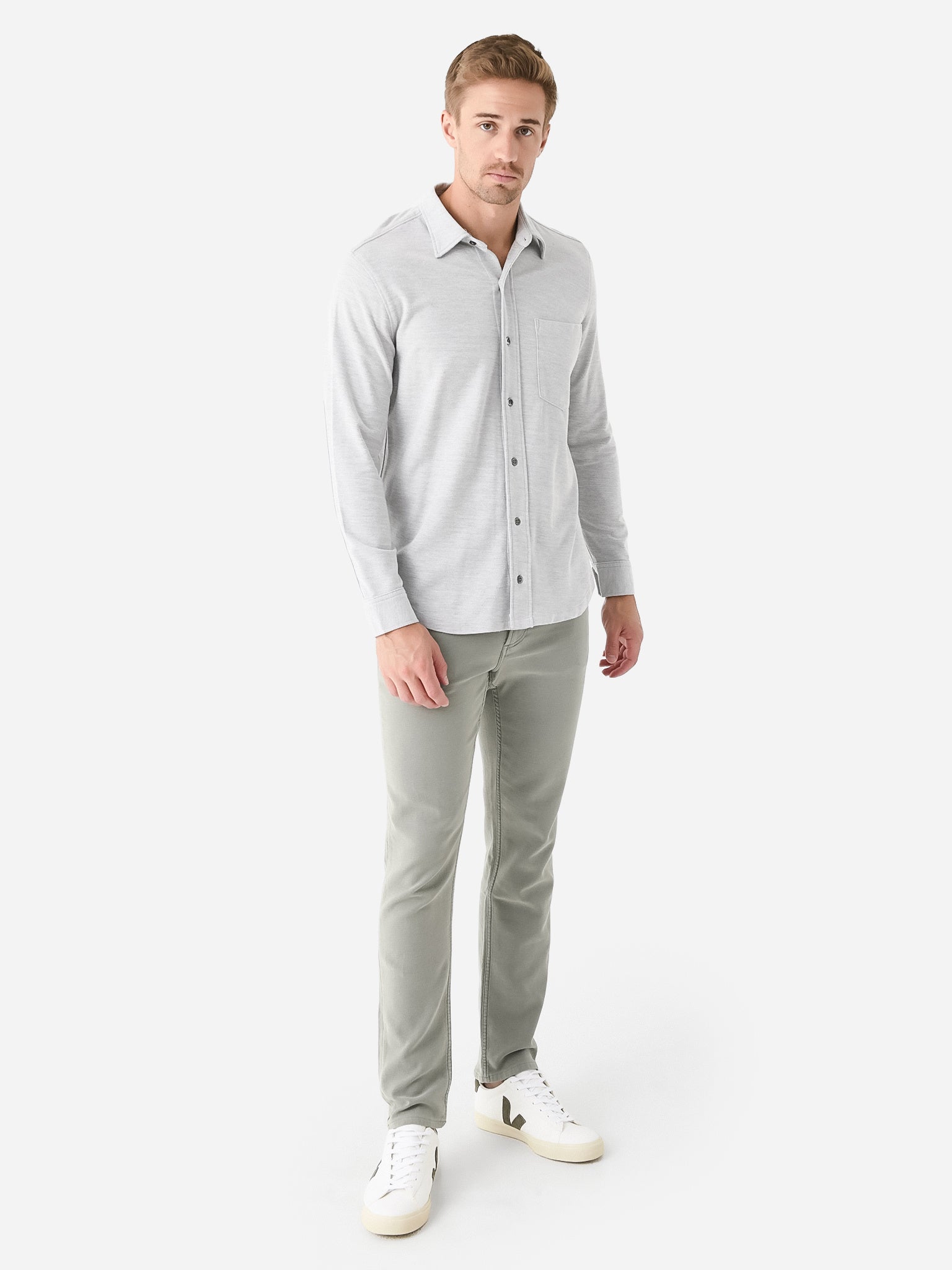 Citizens Of Humanity Men's Channing Piqué Button-Down Shirt | $188.00 ...