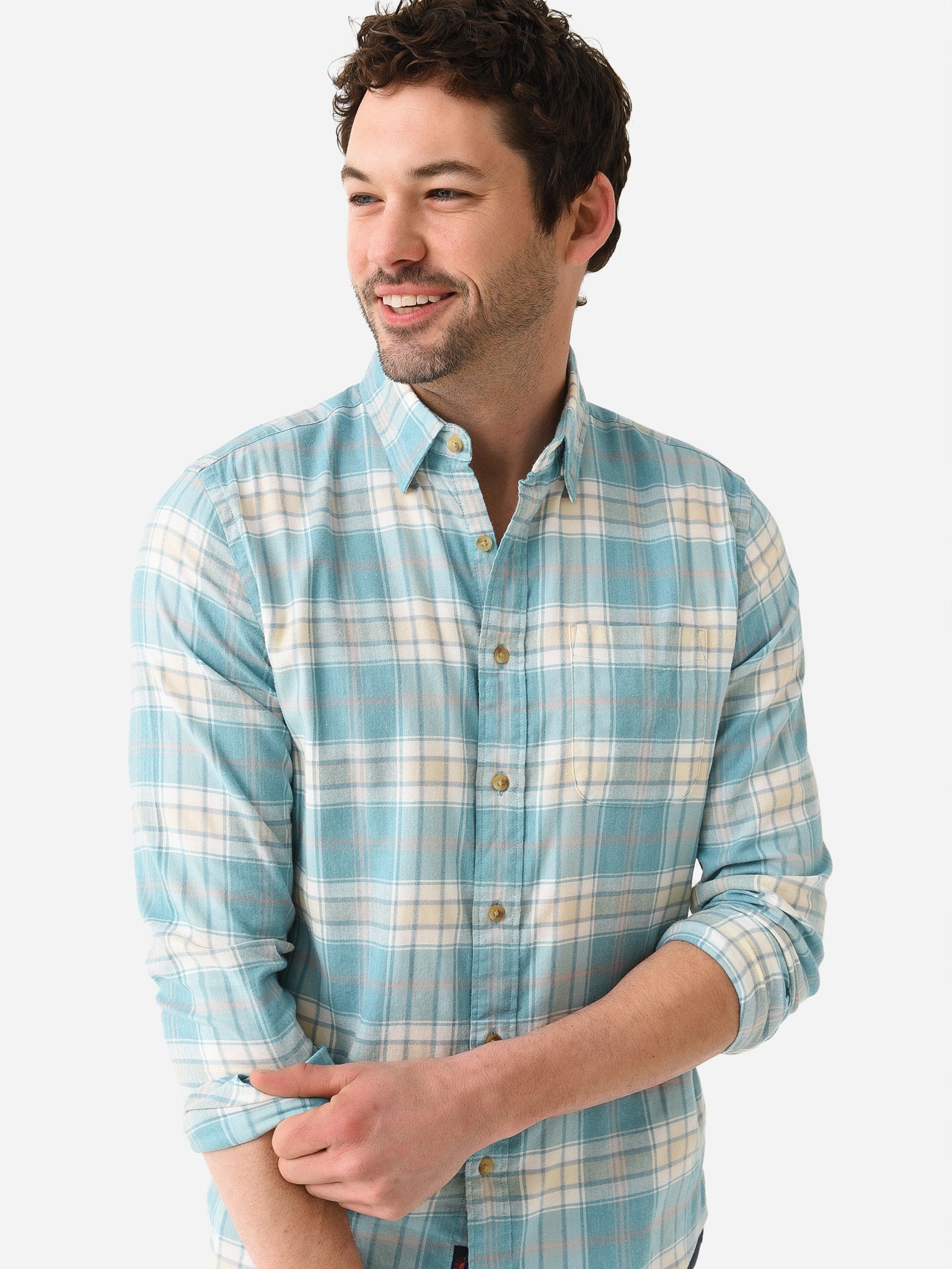 Faherty Brand Men's The All Time Shirt – saintbernard.com