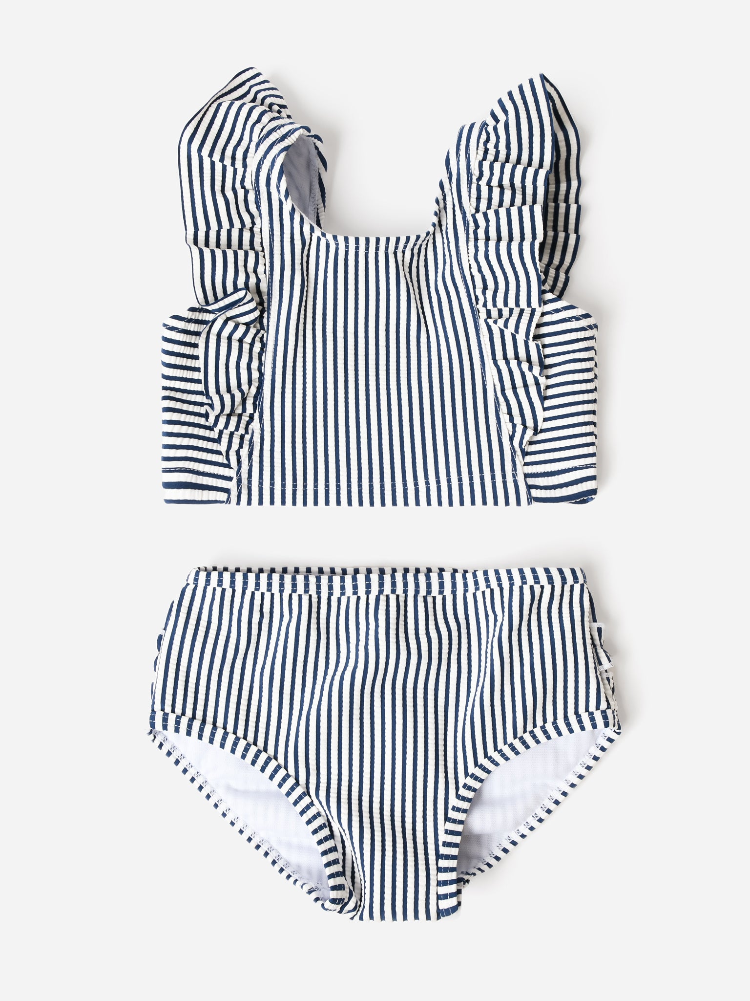 Rufflebutts Girls' Waterfall Tankini Set | $28.00 | Saint Bernard