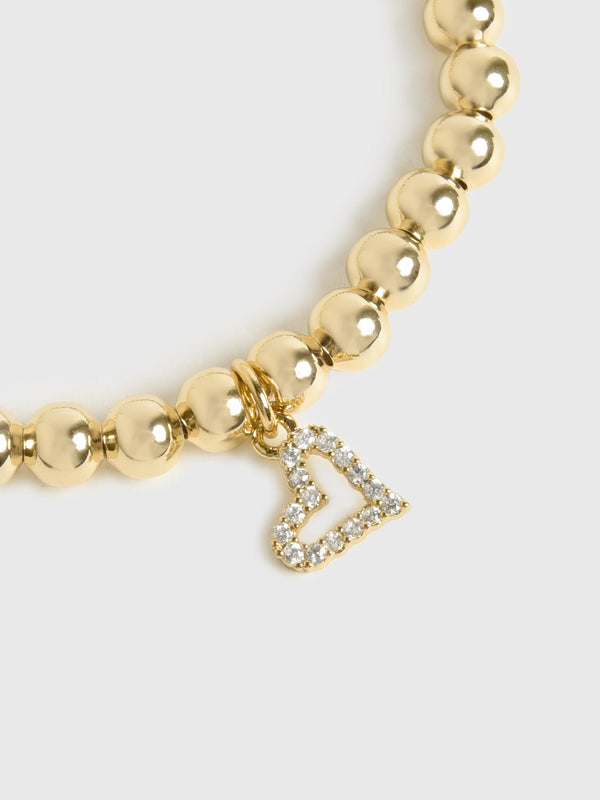 Alexa Leigh Heart of Gold Bracelet | $95.00 | Saint Bernard