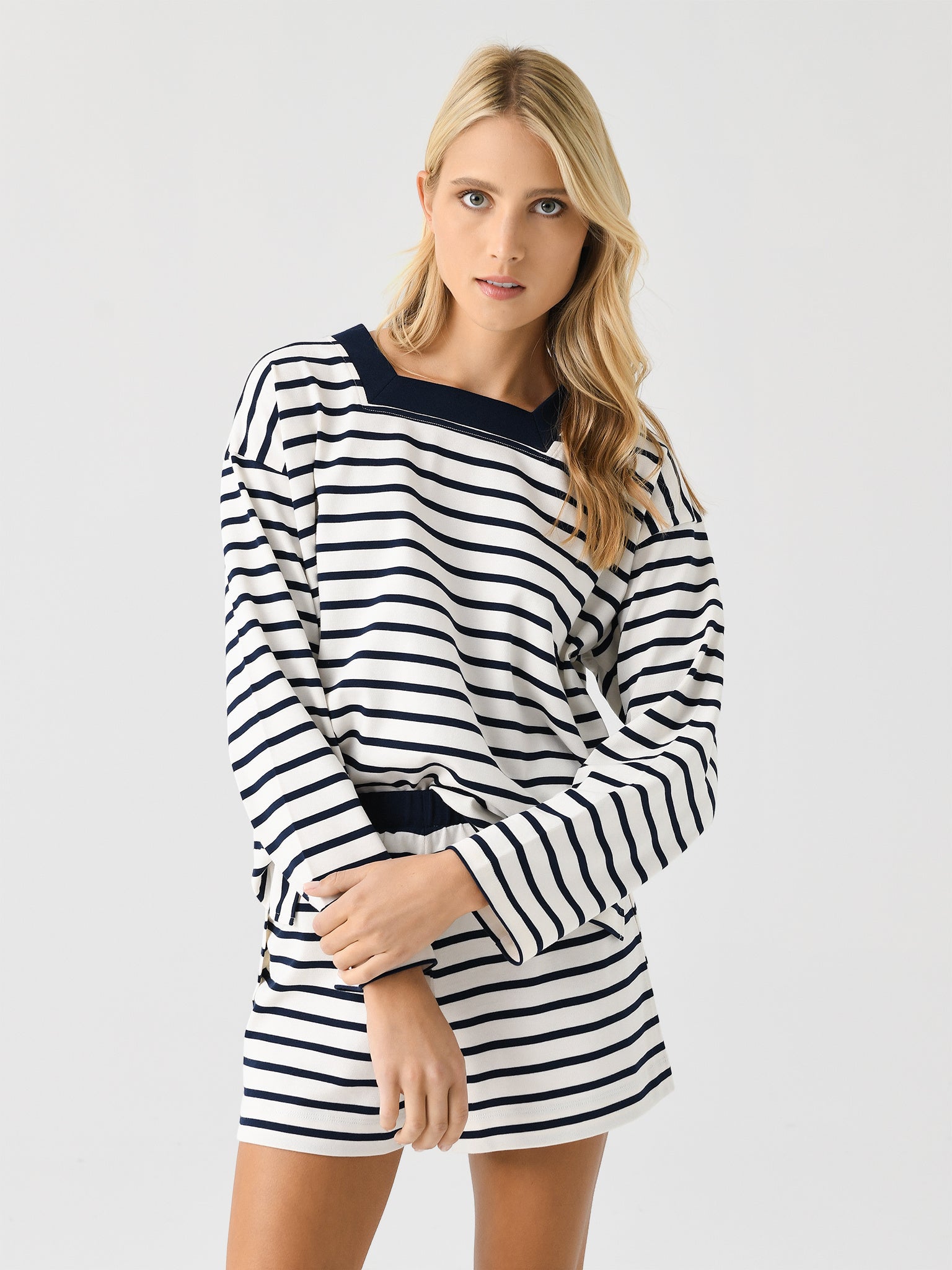 Posse Women's Archie Long Sleeve Top | $159.00 | Saint Bernard