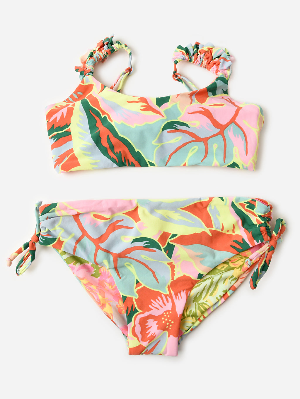 Maaji Girls' Neon Leafy Mango Bikini Set – Saint Bernard