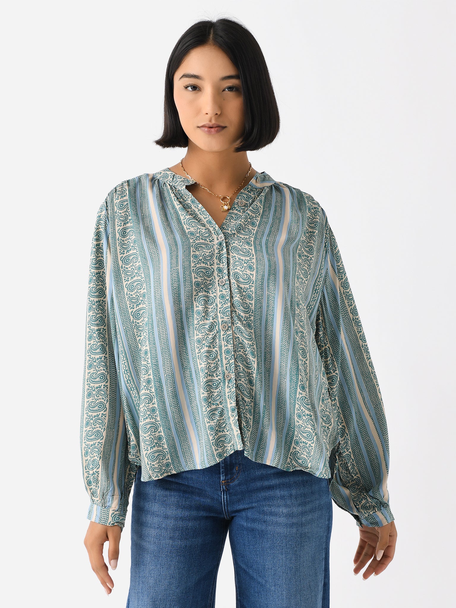Natalie Martin Women's Tolan Shirt | $53.90 | Saint Bernard
