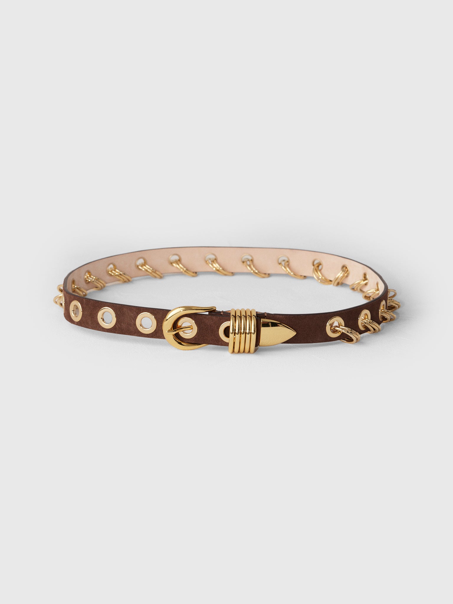 Dehanche Women's Revenge Suede Belt | $500.00 | Saint Bernard