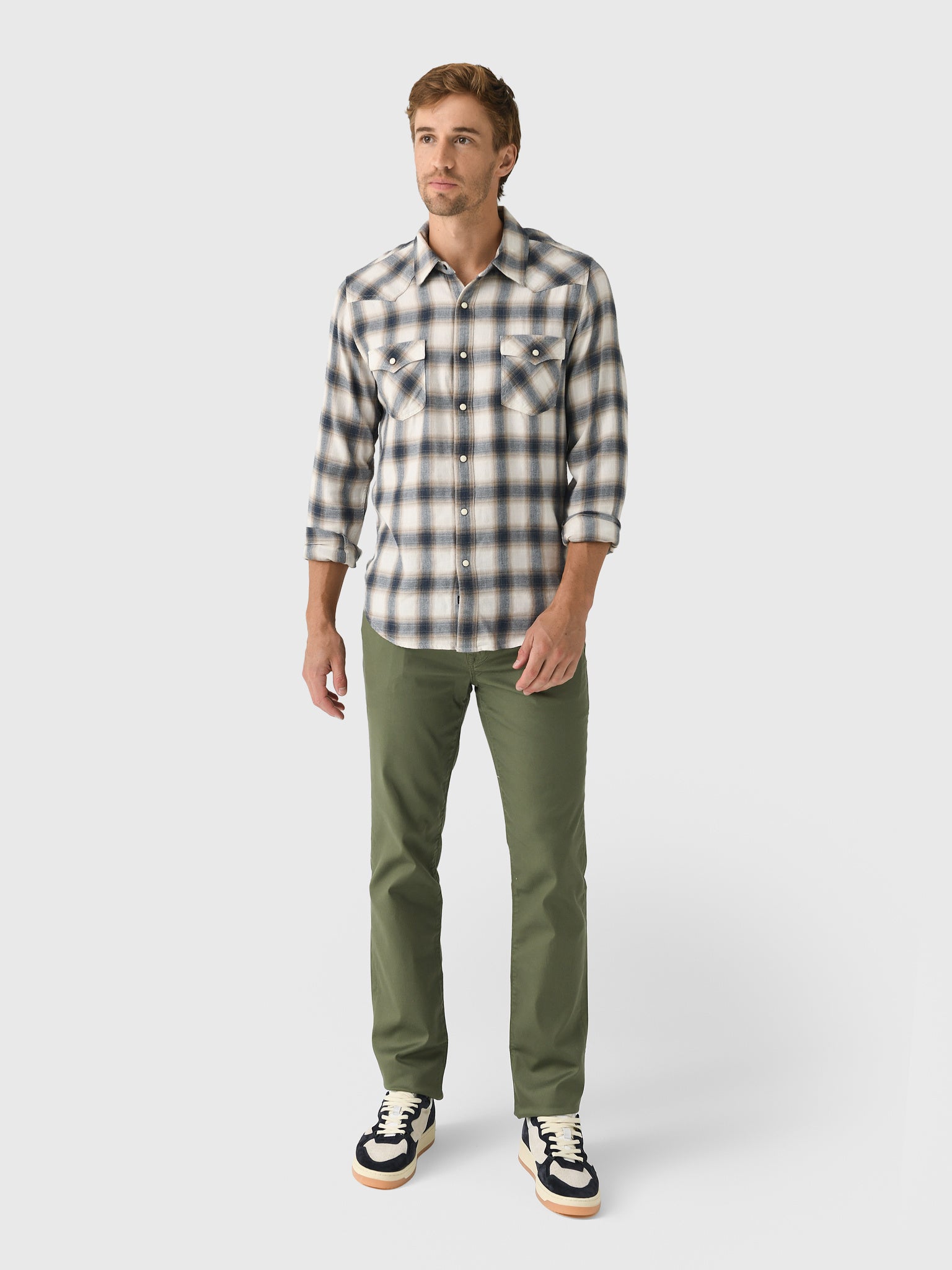 Rails Men's Roy Button-Down Shirt | $168.00 | Saint Bernard