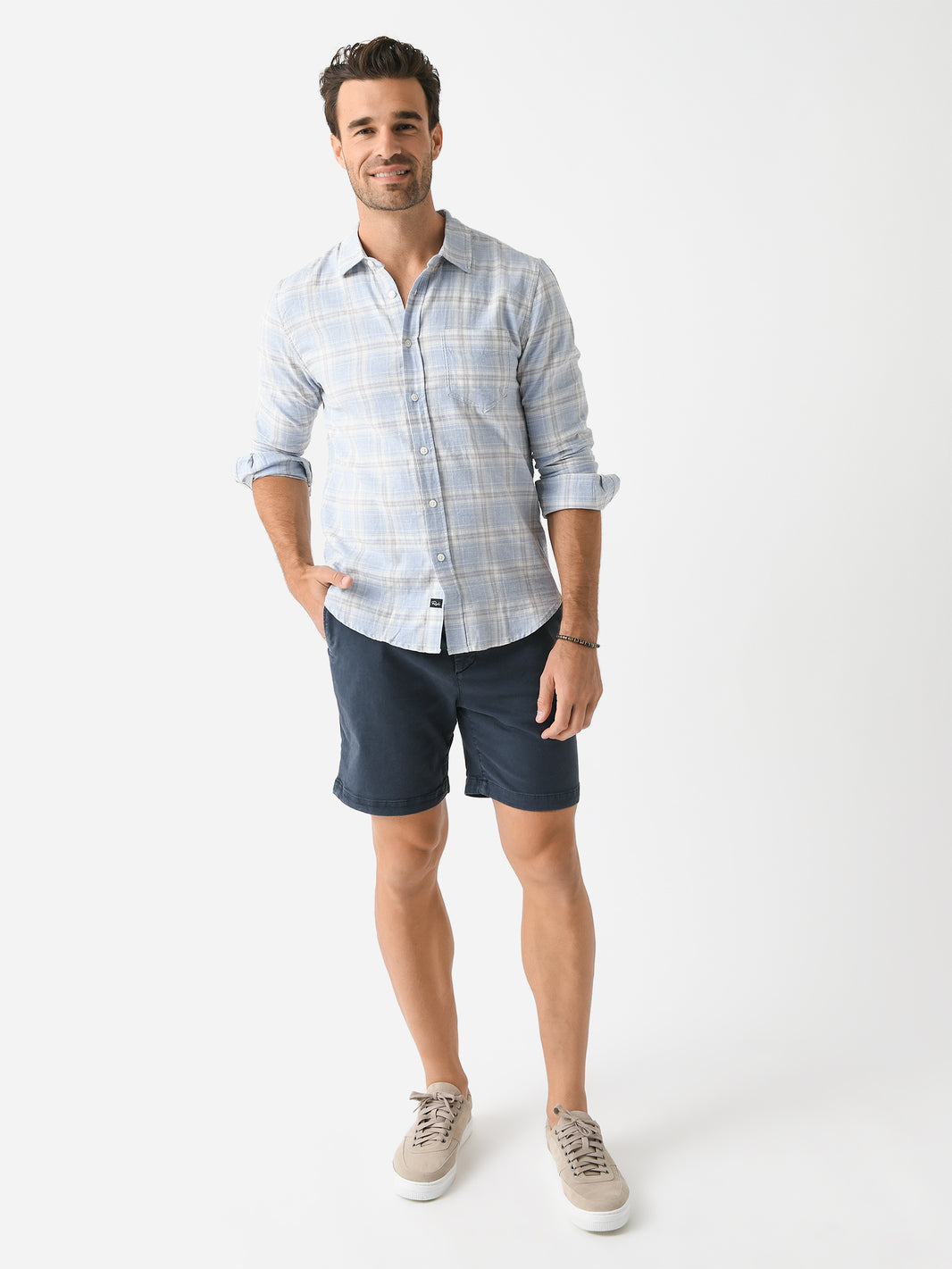 Faherty Brand Men's Coastline Stretch Chino Short – saintbernard.com