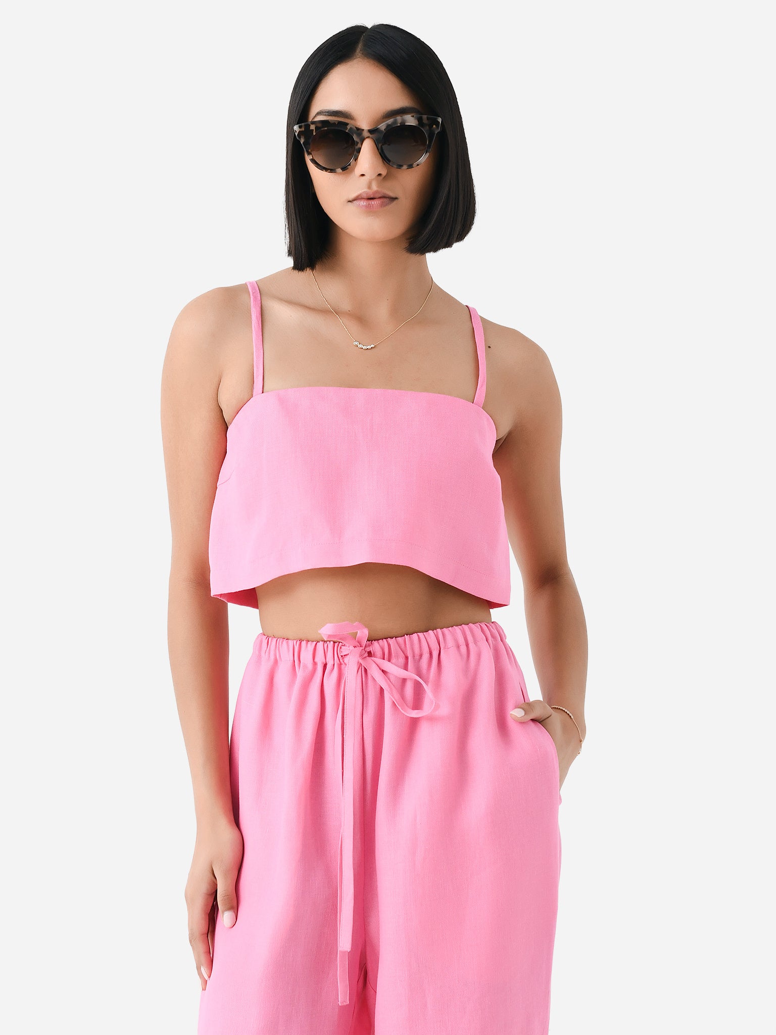 Bondi Born Women's Delphi Crop Bodice | $80.90 | Saint Bernard