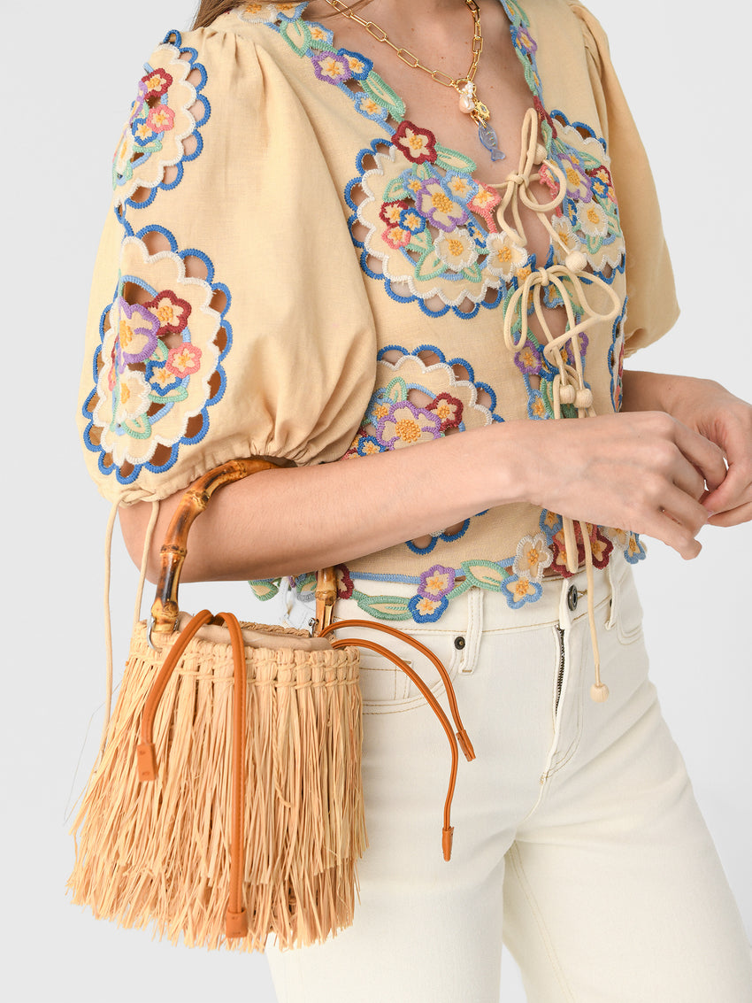 Simon Miller Tiki Fringe Bag – Saint Bernard