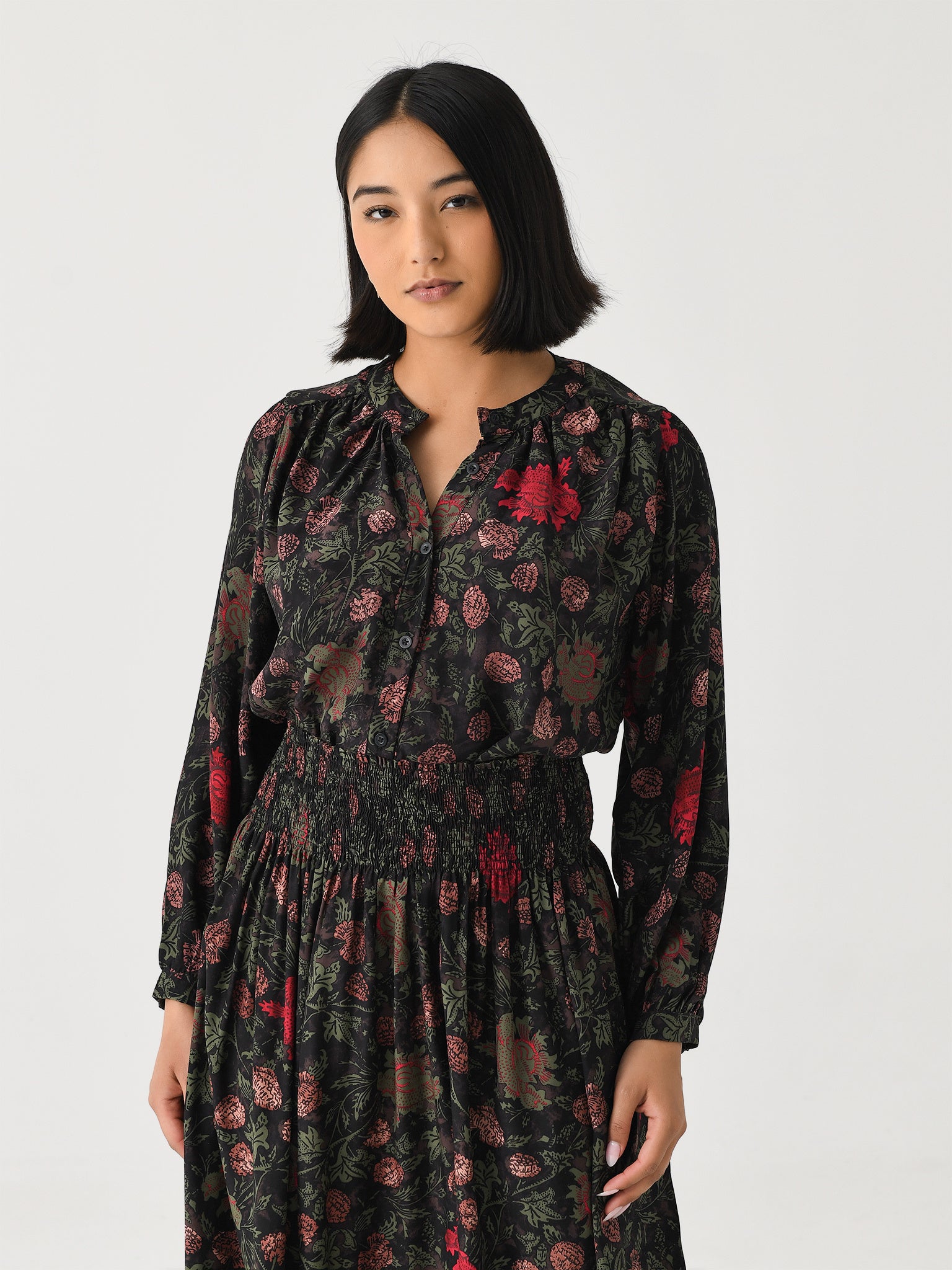 Natalie Martin Women's Tolan Shirt | $288.00 | Saint Bernard