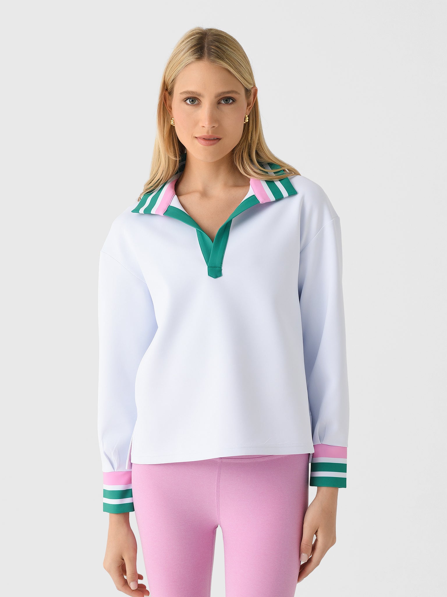Addison Bay Women's Easy Rugby Sweatshirt | $78.90 | Saint Bernard
