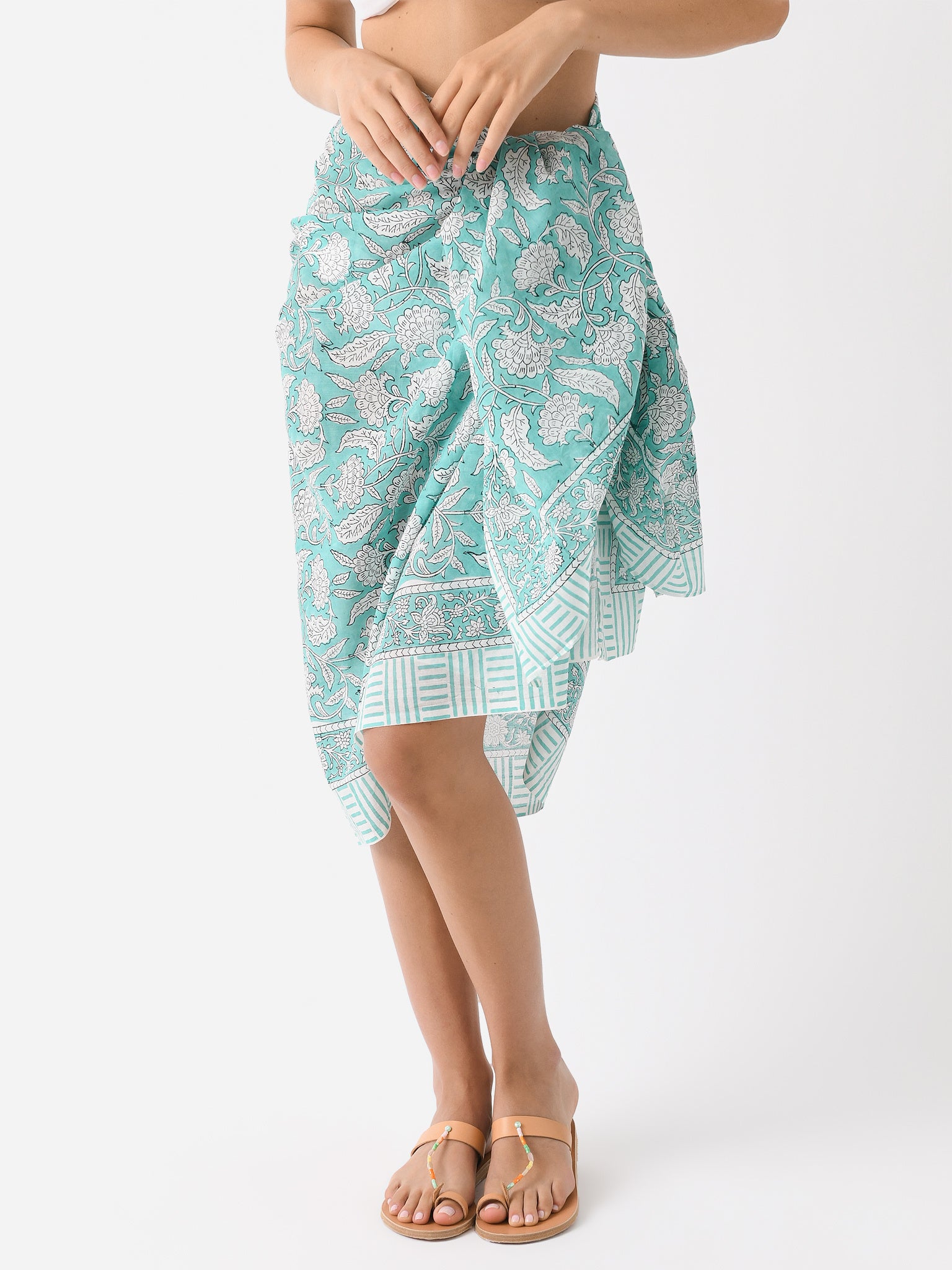 Sur La Vague Women's Sarong | $110.00 | Saint Bernard