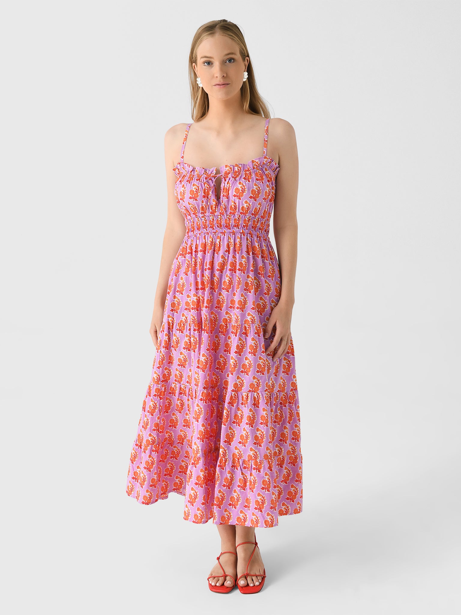 Pink City Prints Women's Seychelles Dress – Saint Bernard