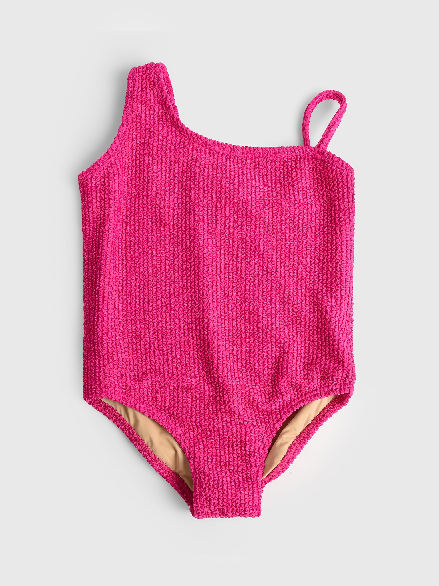 Shade Critters Girls' One Shoulder Crinkle One-Piece Swimsuit | $63.00 ...